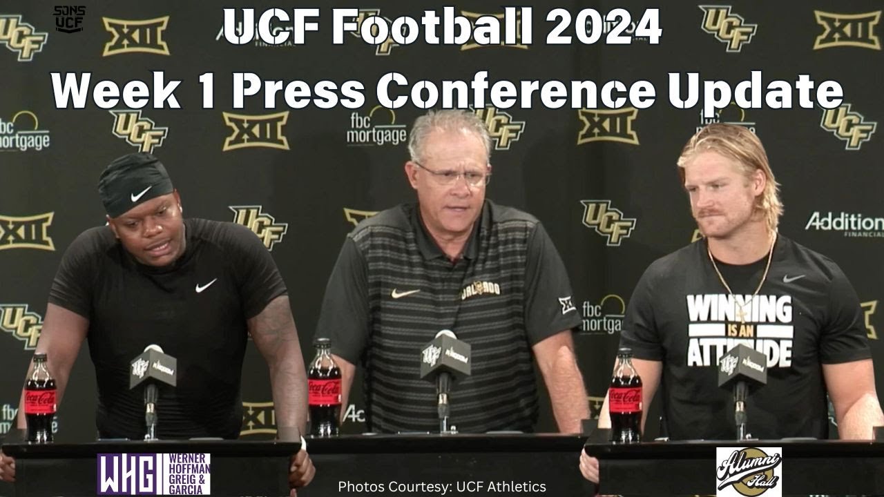 UCF Football Week 1 update: Knights vs New Hampshire - YouTube
