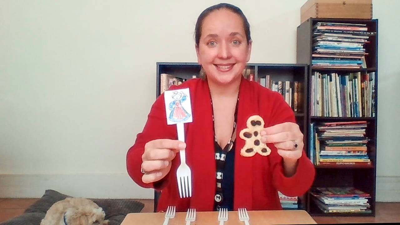 Gingerbread craft with Catherine - YouTube