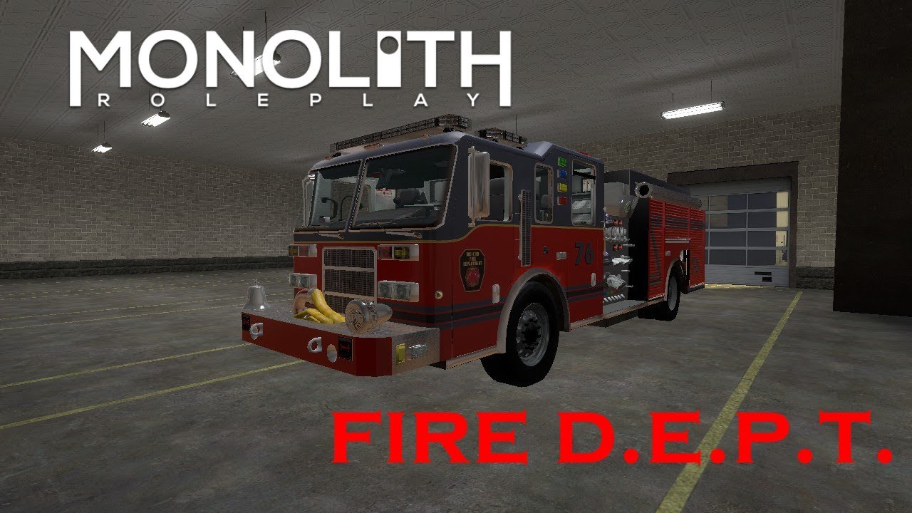GMOD| MONOLITH DARK RP| BUSY FIRE DEPTARTMENT - YouTube