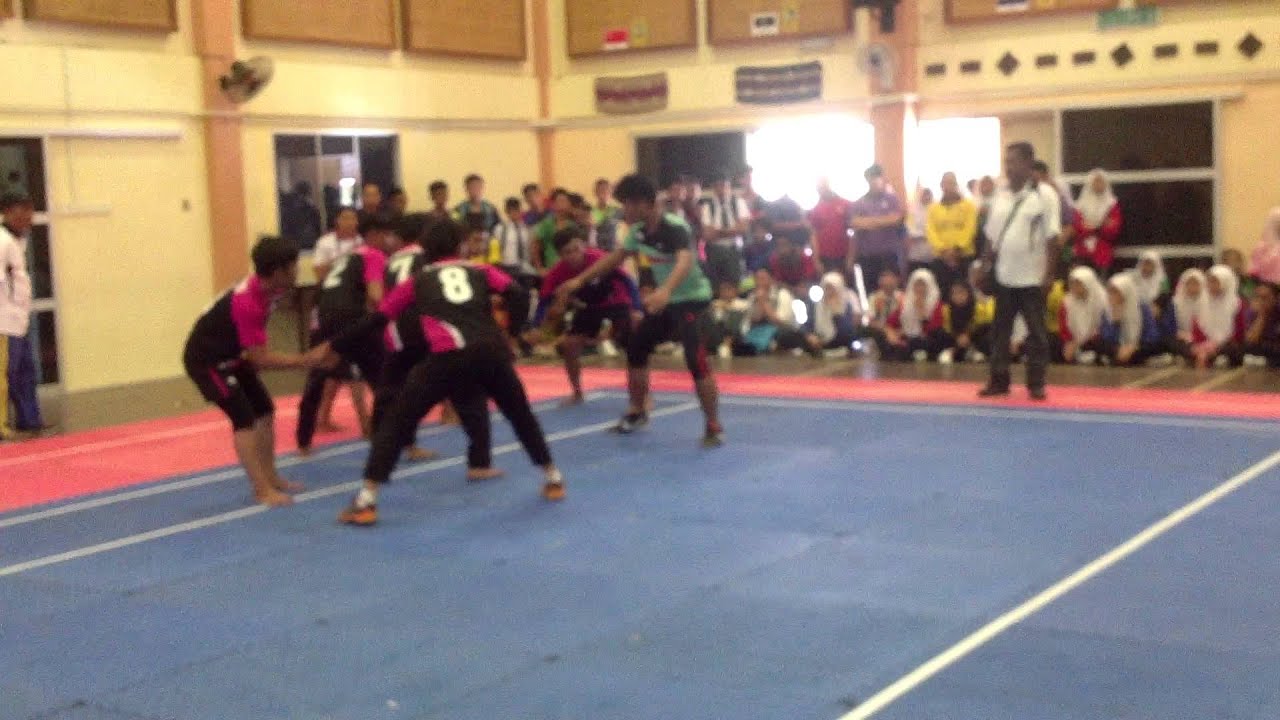 U18(2013) final Interschool Kabaddi:SMKA TUNAZ VS SMK MATANG JAYA - YouTube