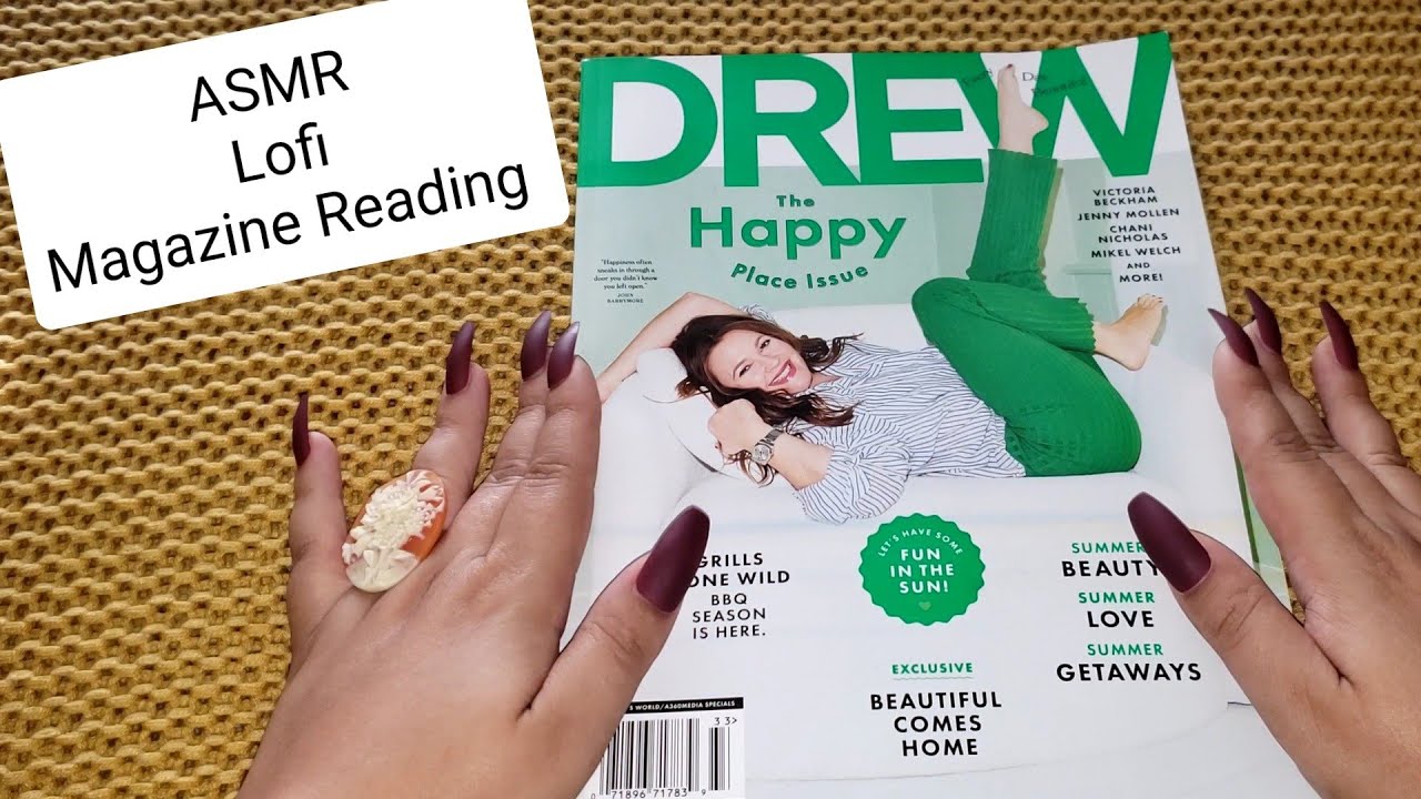 ASMR• Magazine Reading• Soft-spoken (47 minutes long!) - YouTube