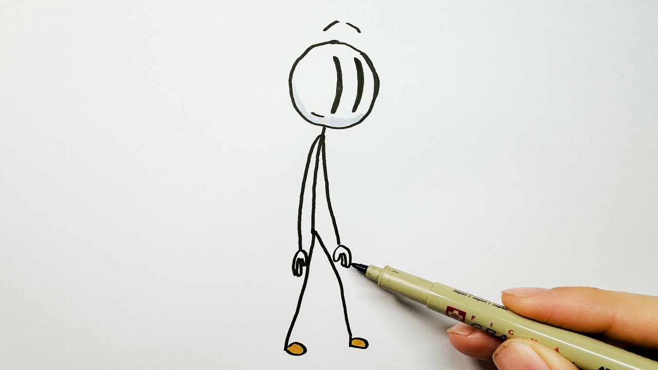 How to Draw Henry Stickmin - YouTube