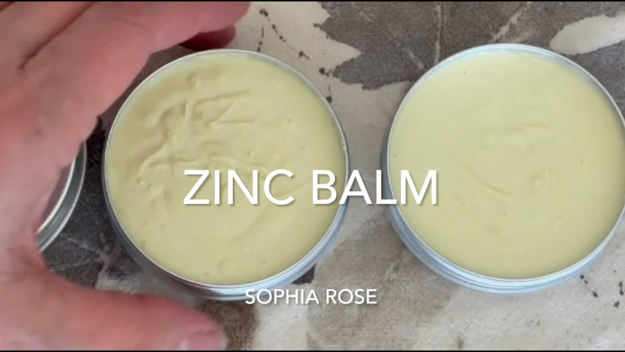 How To Make Soothing Zinc Balm - YouTube