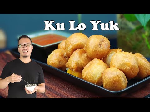 Ku Lo Yuk zoals bij de Chinees🤤/Ku Lo Yuk - (Dutch) Chinese restaurant style crispy pork meatballs🤤