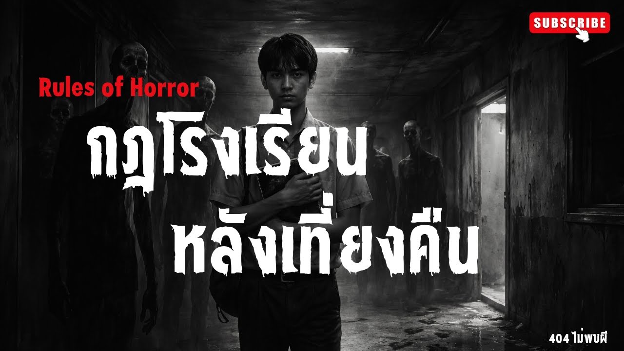 กฎโรงเรียนหลังเที่ยงคืน | เรื่องเล่าผี Rules of Horror ที่ไม่มีใครออกไป ...