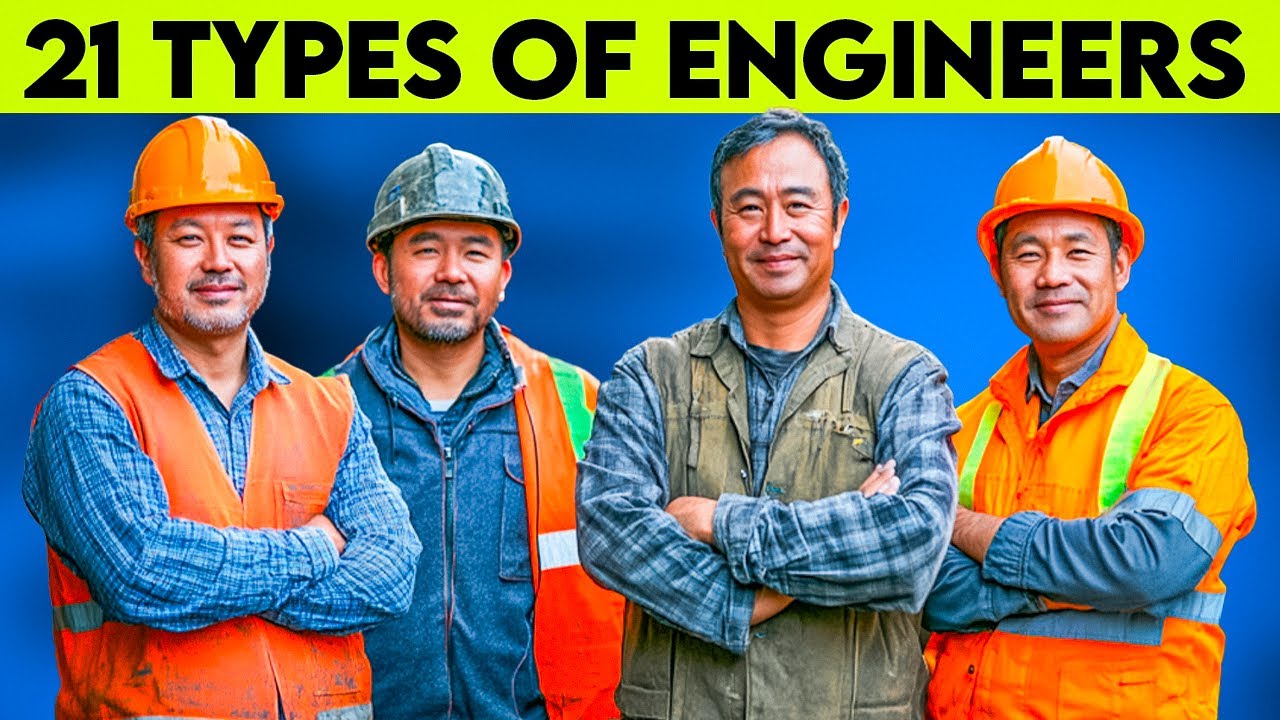 21 Types of Engineers & Engineering Majors Explained | Find Your ...