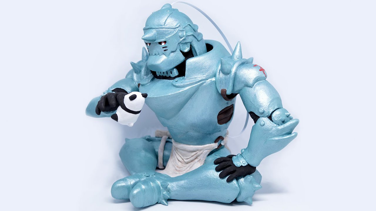 Esculpiendo a ALPHONSE ELRIC & SHAO MAY | Fullmetal Alchemist Clay Art ...