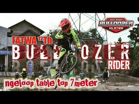 Bocil ngeloop table top 7 meter | Fatwa 12th rider bmx bulldozer kids |