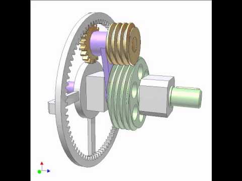 Worm–worm drive 2 - YouTube