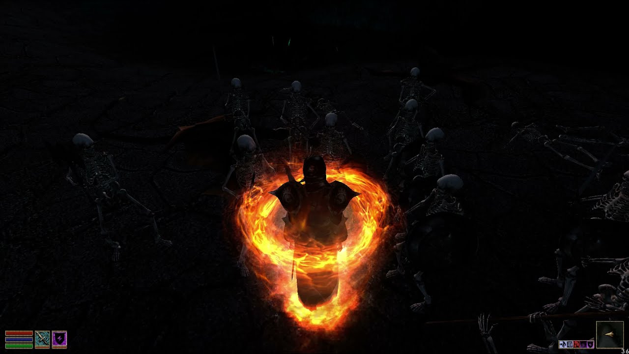 Morrowind mod - Shield Spells Reforged pt.1. - YouTube