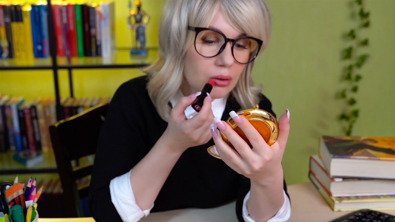 Instant Relaxation in the ASMR Library - YouTube