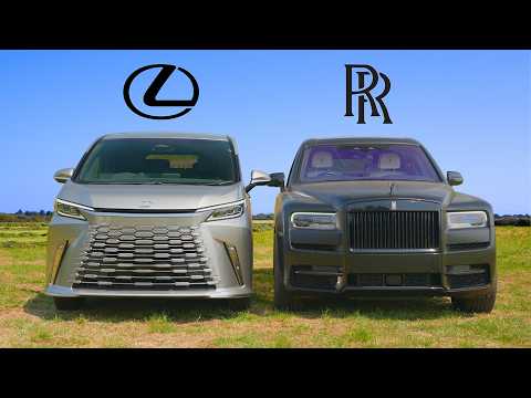 £100k Lexus vs £350k Rolls Royce Luxury Challenge
