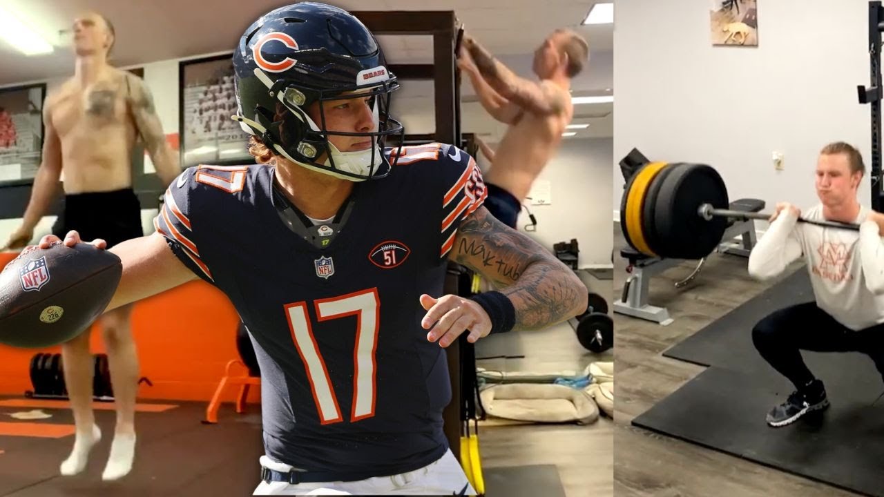 "CrossFit My Life Away," -Chicago Bears Quarterback Tyson Bagent - YouTube