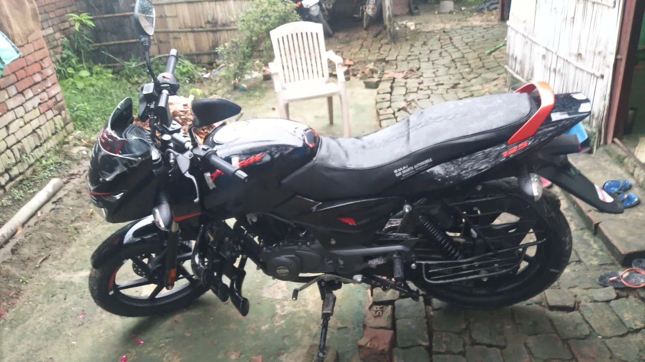Pulsar 125 New Model Balck And Red Colour🤔 - YouTube