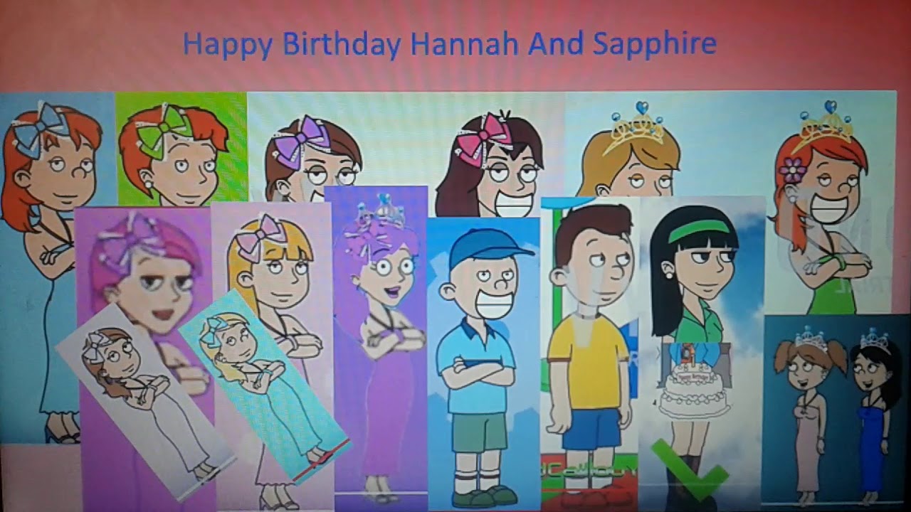 Happy Birthday Hannah And Sapphire - YouTube
