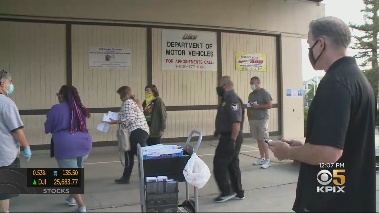 More Bay Area DMV Offices Reopen to New Normal - YouTube