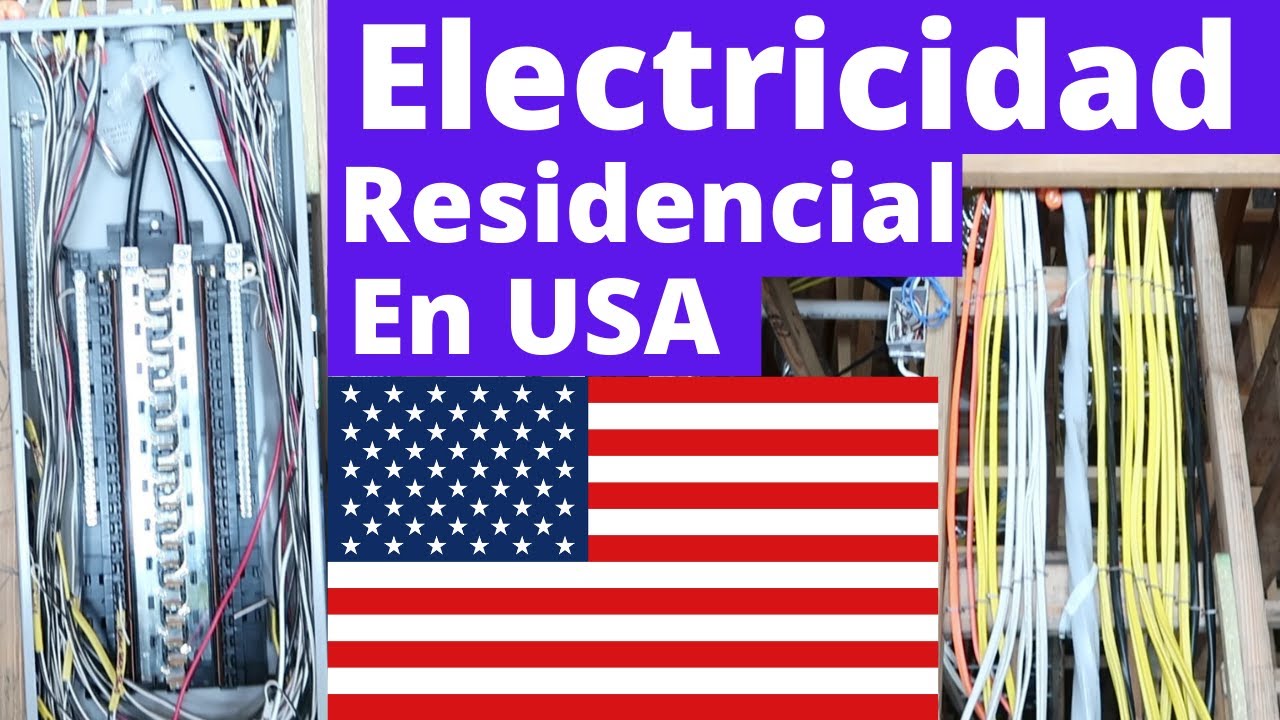 La electricidad residencial en USA es super facil de trabajar👌 - YouTube