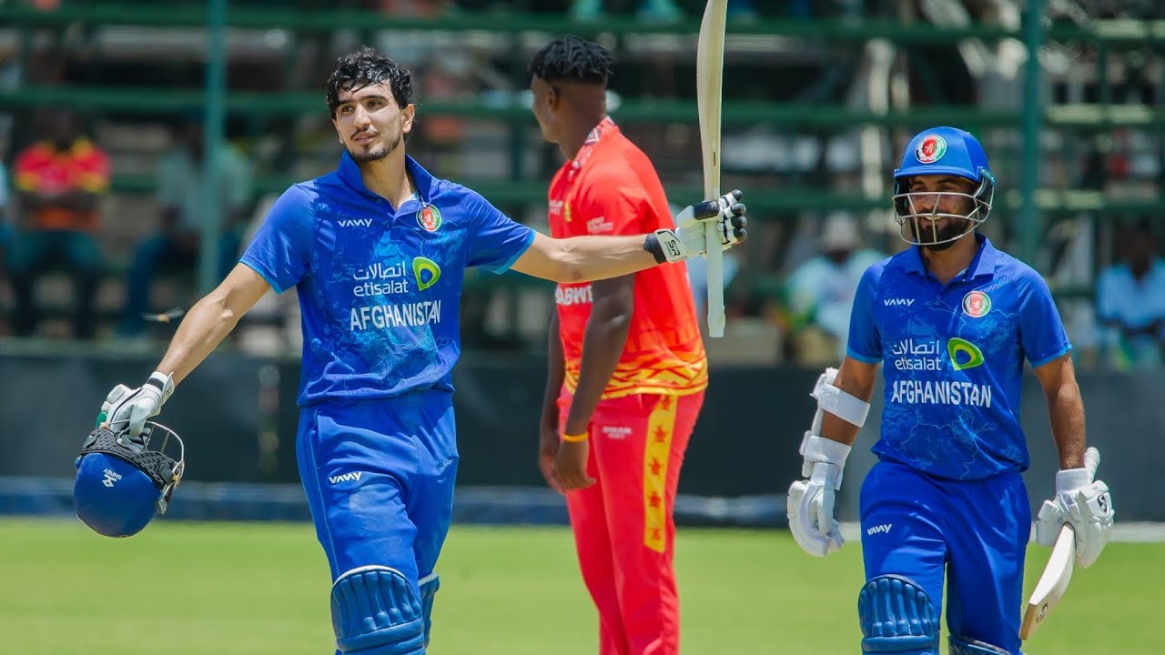 SEDIQ ATAL Hundred 💯 against Zimbabwe from the commentary box, briliant ...