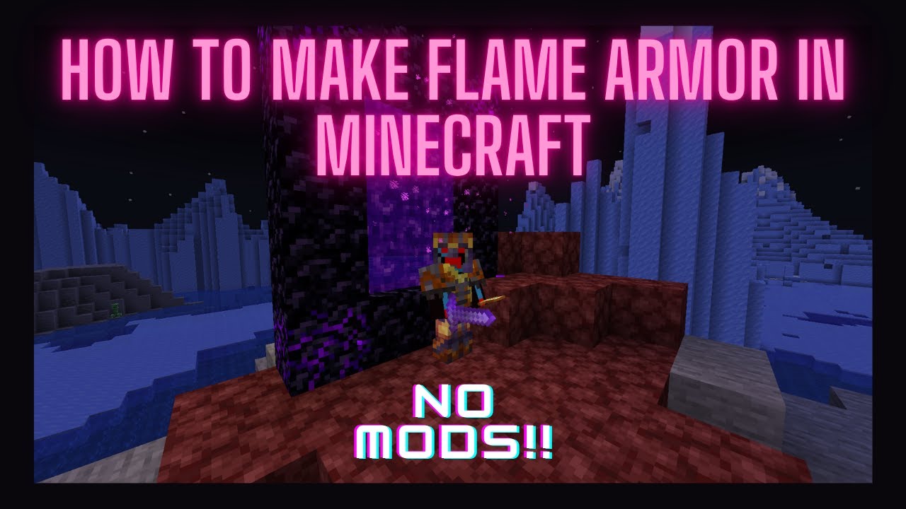 [No Mods] How to Make Blaze Armor in Minecraft - YouTube