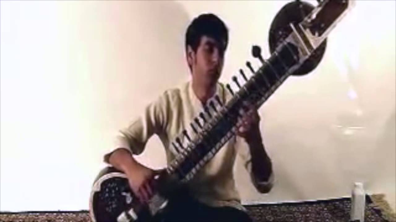 Sanjay Rikhi Ram Grand Pro Tun Sitar by Musician's Mall - YouTube