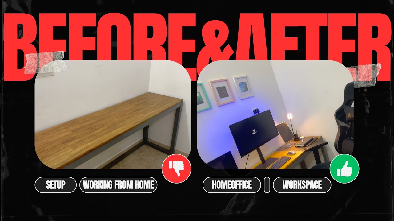 Best Setup for Working From Home 2024 - Workspace Setup at Home - Desk ...