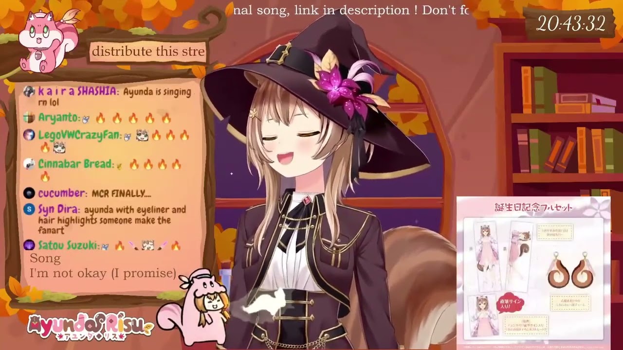 I am not Okay ( i promise)/ Ayunda Karaoke / [Ayunda Risu | HoloID] - YouTube