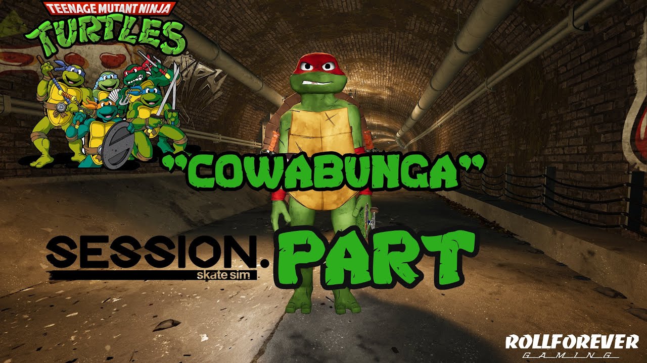 TMNT "COWABUNGA" SESSION PART - YouTube