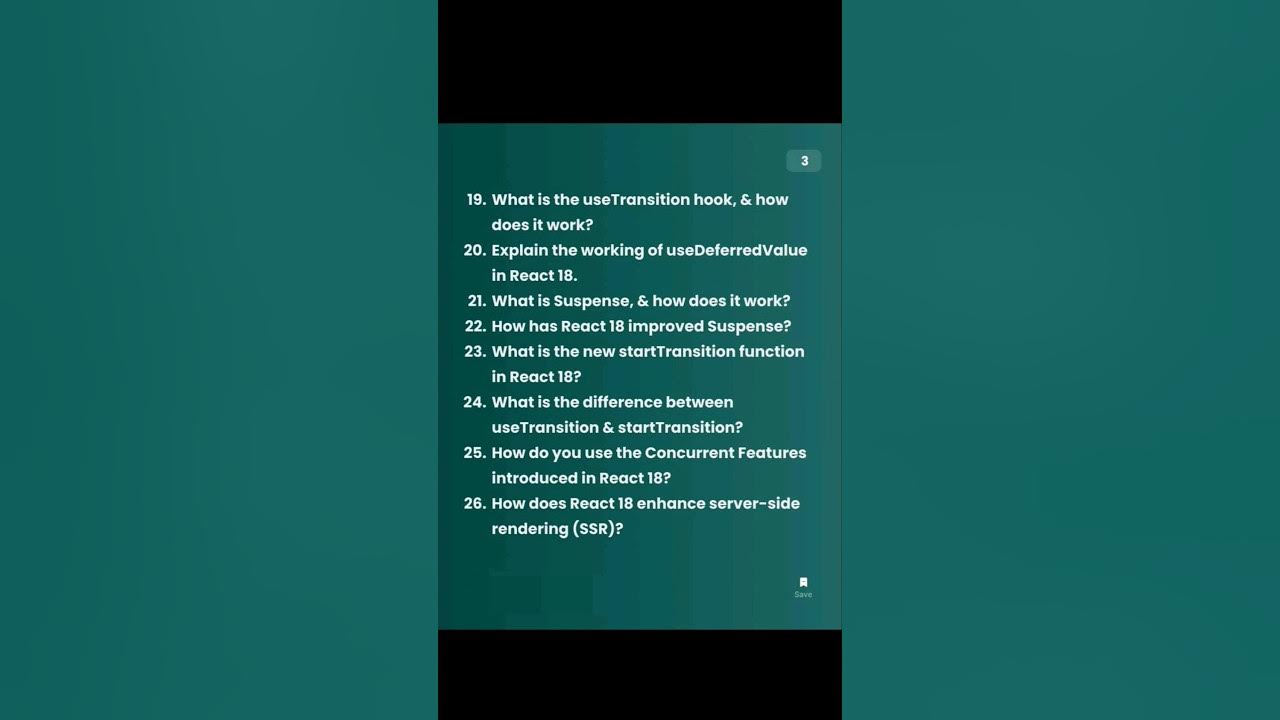 React Js Interview Questions Part 3 Shorts Viralshorts Programming Interview Youtube