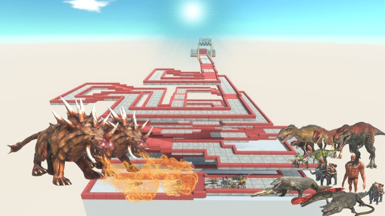 ESCAPE FROM HELLHOUND - LAST SURVIVOR - RED ARENA - ANIMAL REVOLT ...