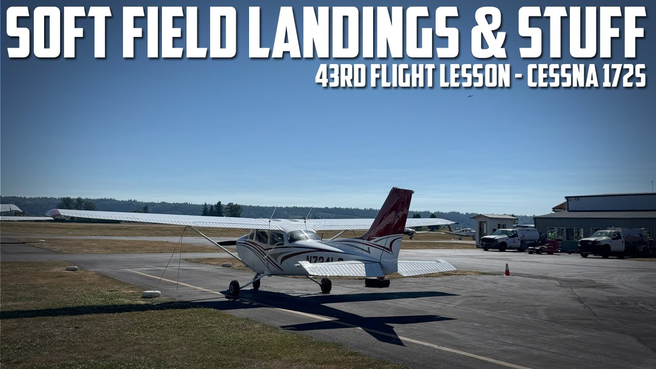 Soft field takeoff and landings from grass strip and other stuff ...