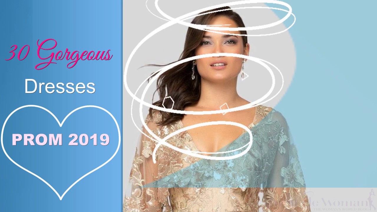 30 Gorgeous Prom Dresses For Prom 2019 - YouTube