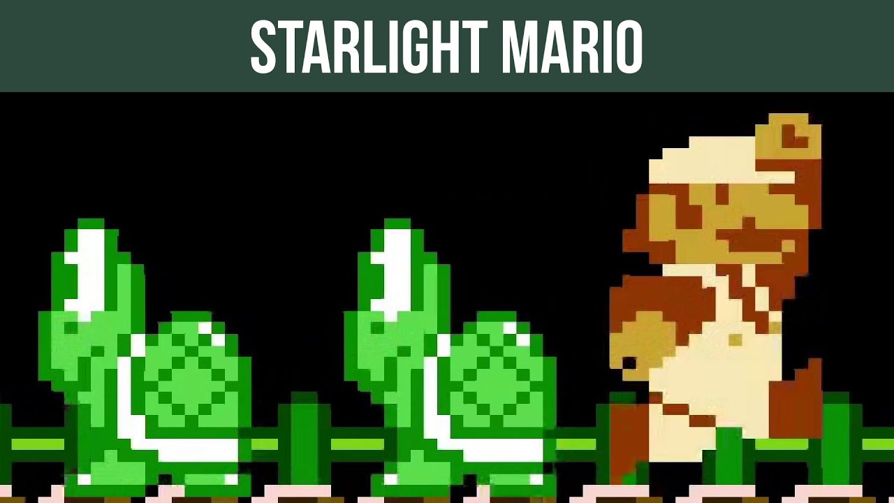 Starlight Mario - Hack of Super Mario Bros - YouTube