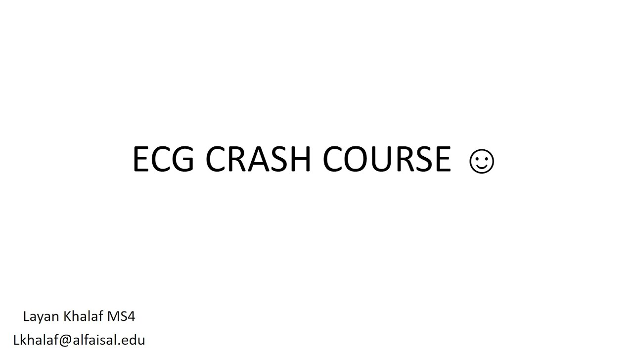 ECG Crash Course pt.2 | Layan Khalaf | CVP 351 - YouTube