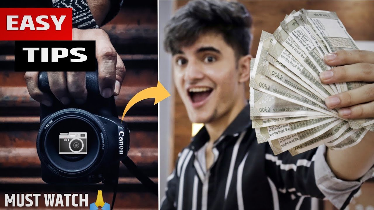How to make money with the help of your dslr camera || best ways for ...