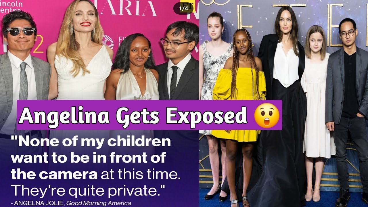 "Angelina Jolie Opens Up About Motherhood: 'It's My Happiness, Nothing ...