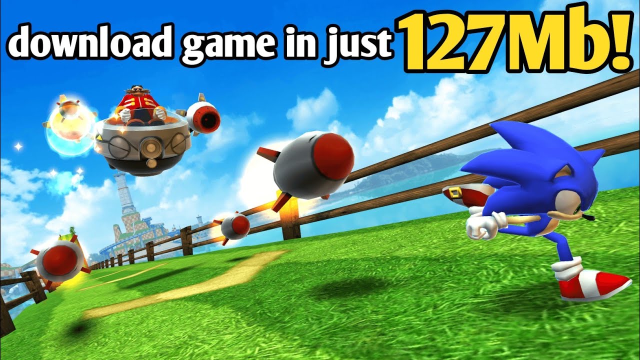download sonic dash offline game with high graphic in just 127Mb!🤗(for ...