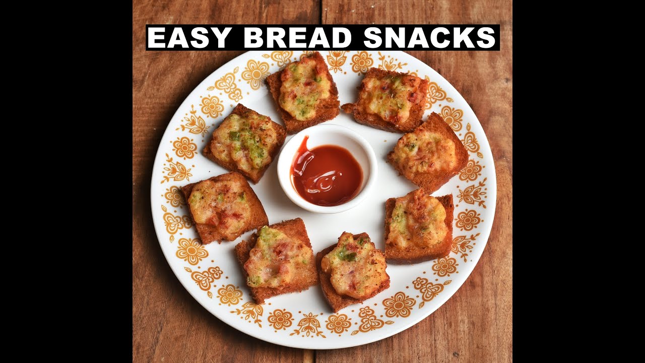 Easy Bread Snacks - Bread Snacks Recipes #6 | SG World of Cooking - YouTube