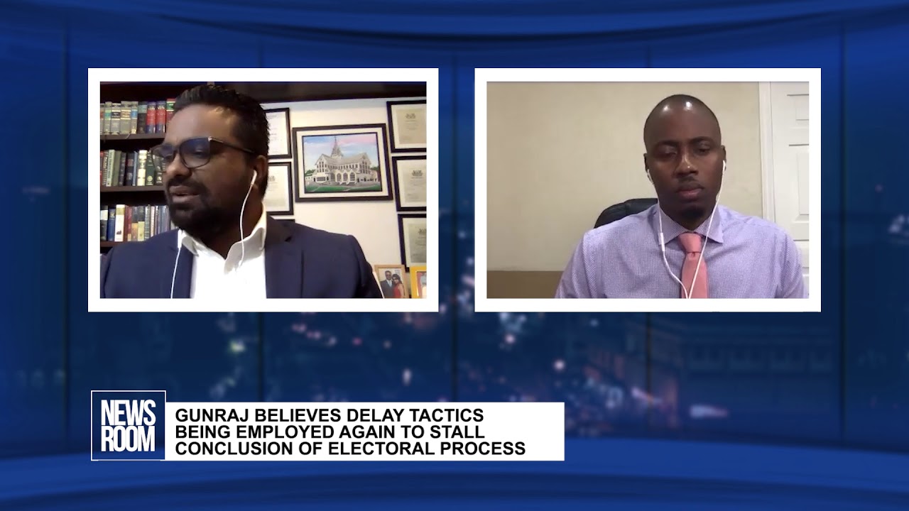 GUNRAJ BELIEVES DELAY TACTICS BEING EMPLOYED AGAIN TO STALL CONCLUSION ...