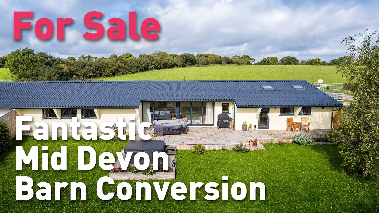 Property Tour | Huge Devon Barn Conversion - YouTube