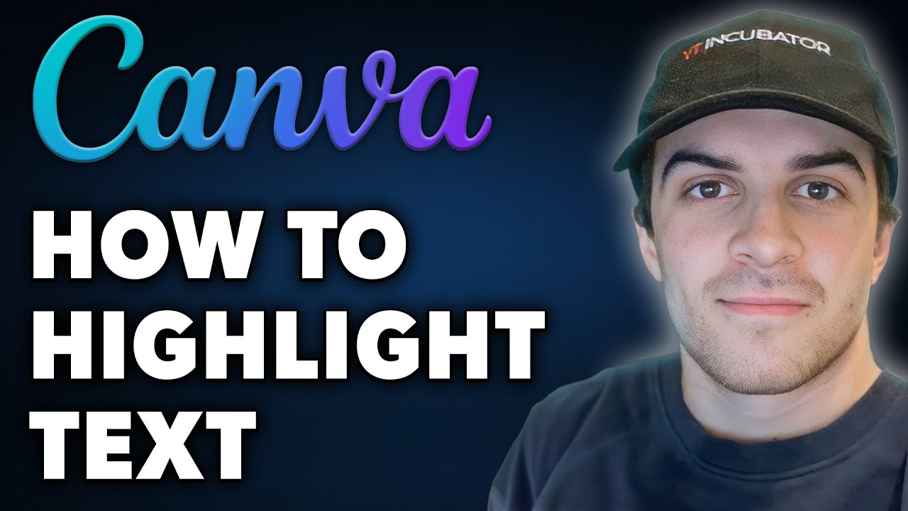How to Highlight Text in Canva (Full 2024 Guide) - YouTube