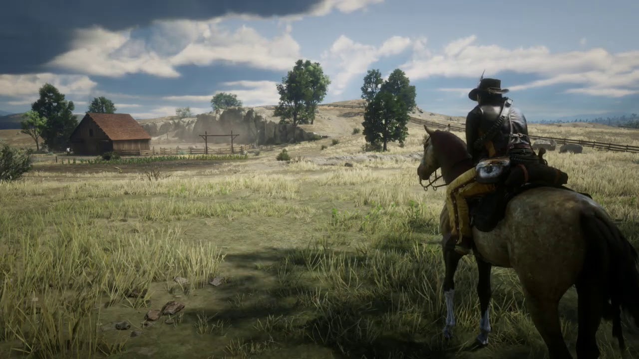 RDR2 - John Marstons Hog Farm - YouTube