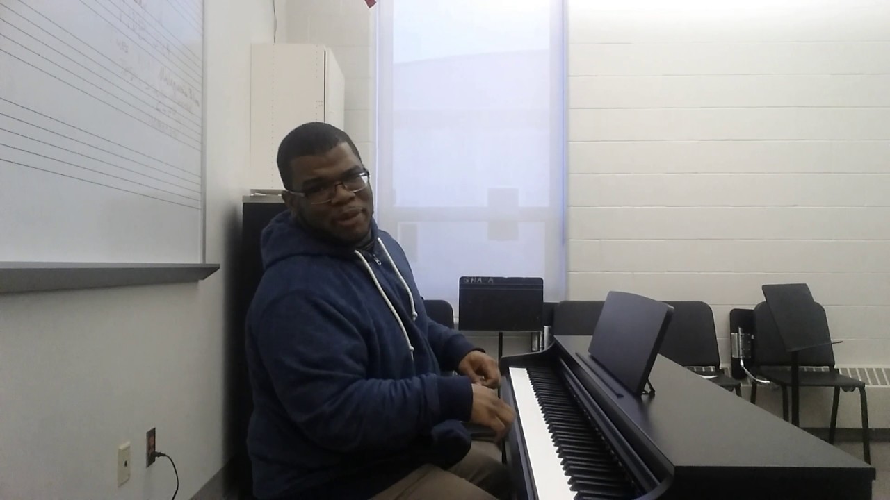 Terrance Shider Piano Improv In The Key Of A Flat - YouTube