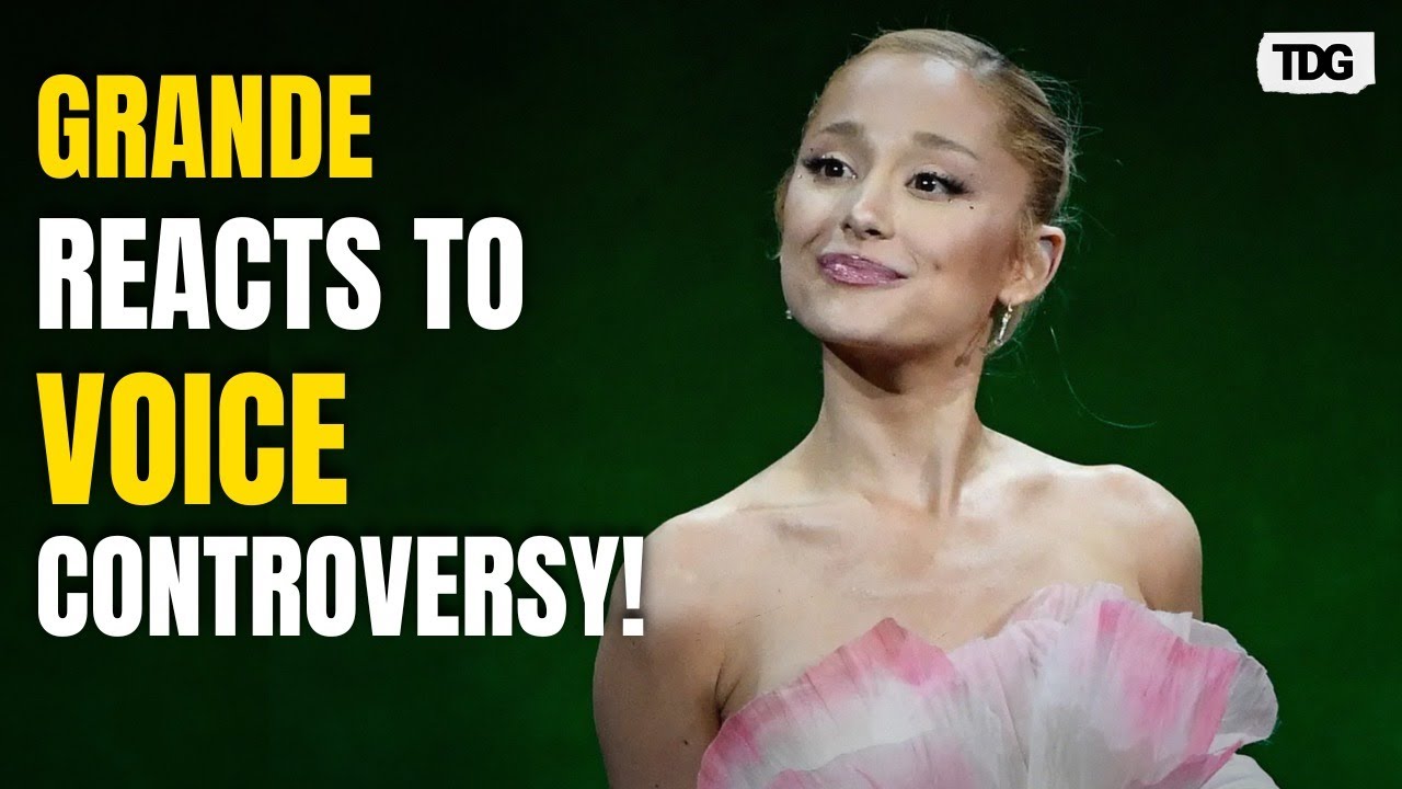 Ariana Grande Laughs Off Criticism of Her High-Pitched Voice | The ...