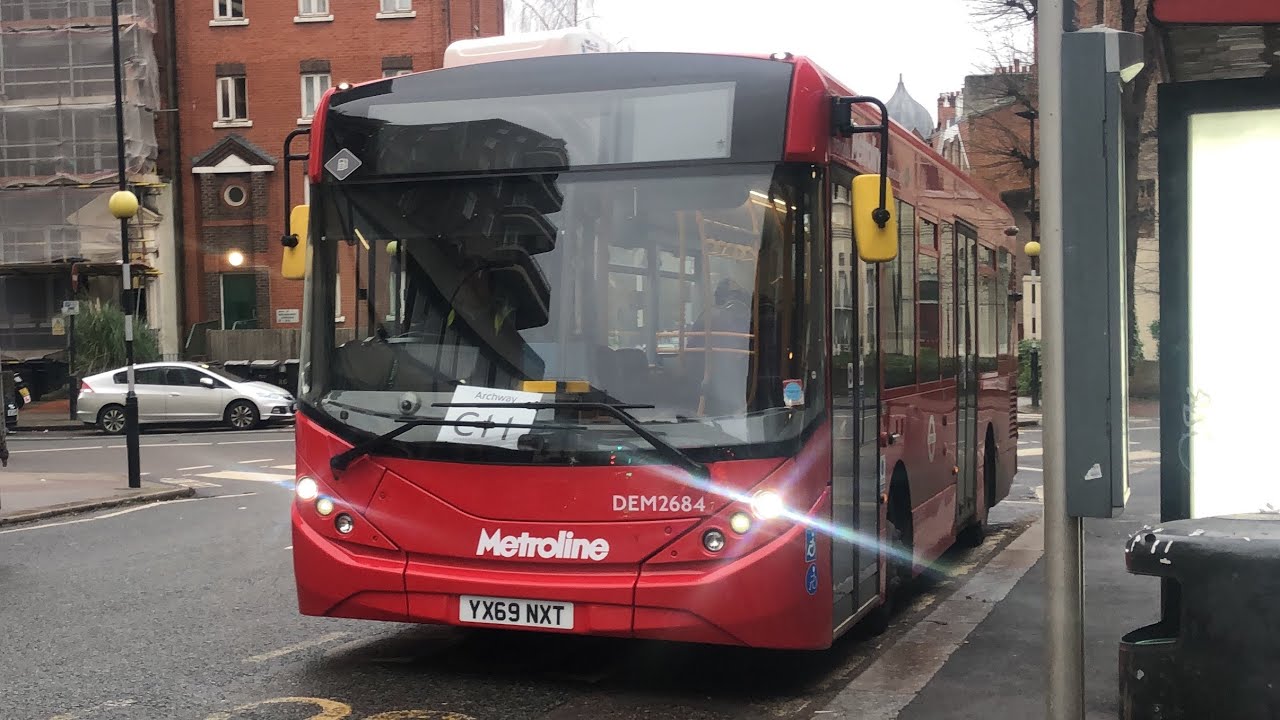 *Rare working?* Journey on Route C11, DEM2684, YX69NXT. - YouTube