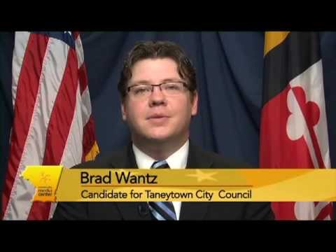 Bradley Wantz - Taneytown Council Candidate - YouTube
