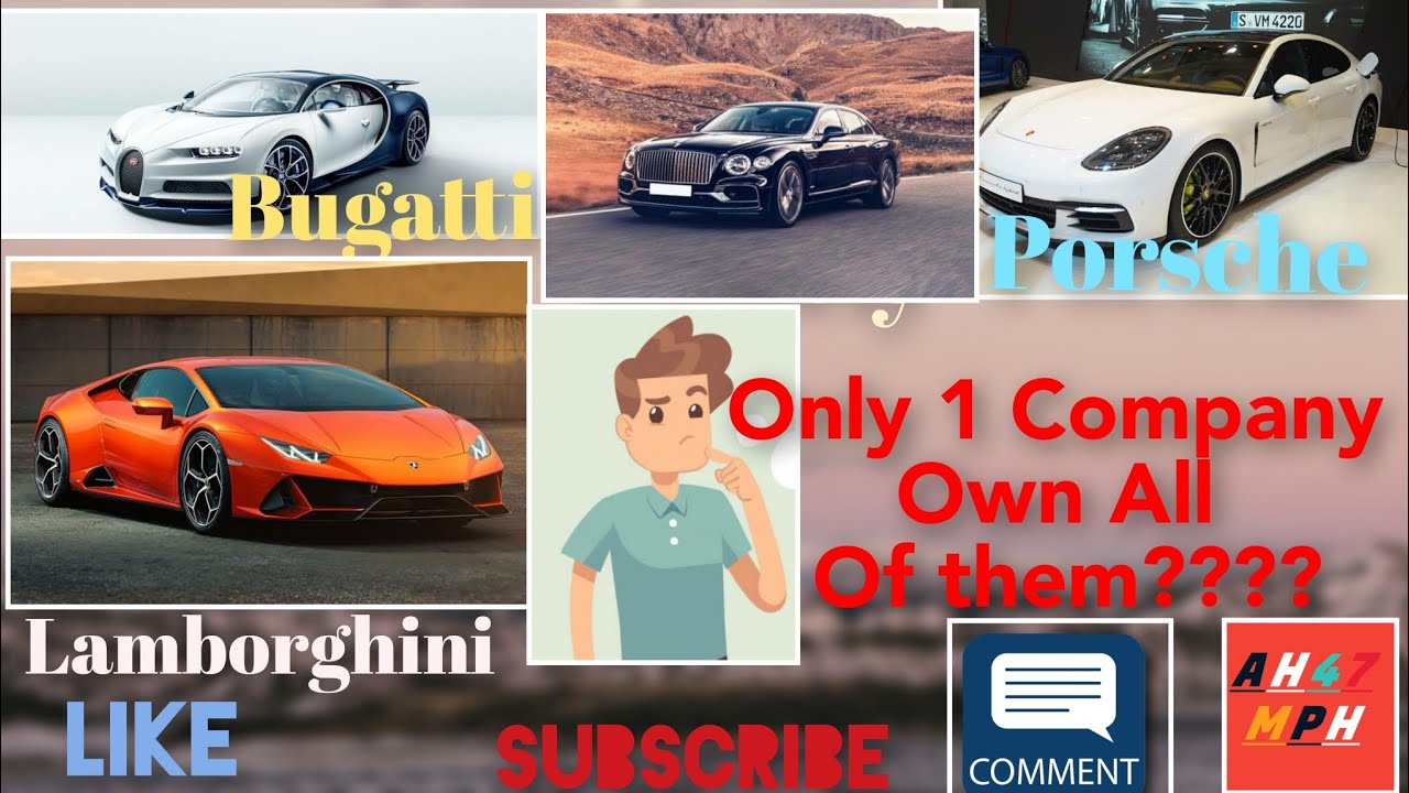Parent company of #Bugatti, #Lamborghini, #bantely,......#shorts. - YouTube