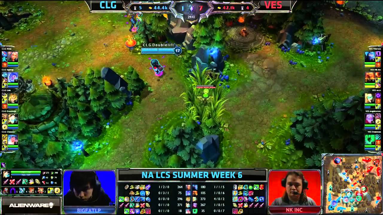 CLG (Counter Logic Gaming) vs Velocity eSports (VES) || NA LCS Summer ...