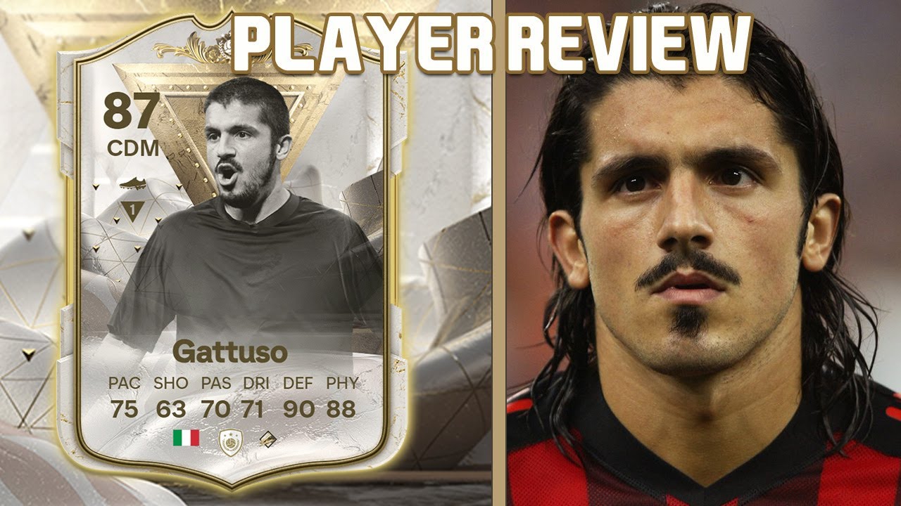 DEFENSIVE TANK! 😤 87 CENTURIONS ICON GATTUSO PLAYER REVIEW! EA FC 24 ...