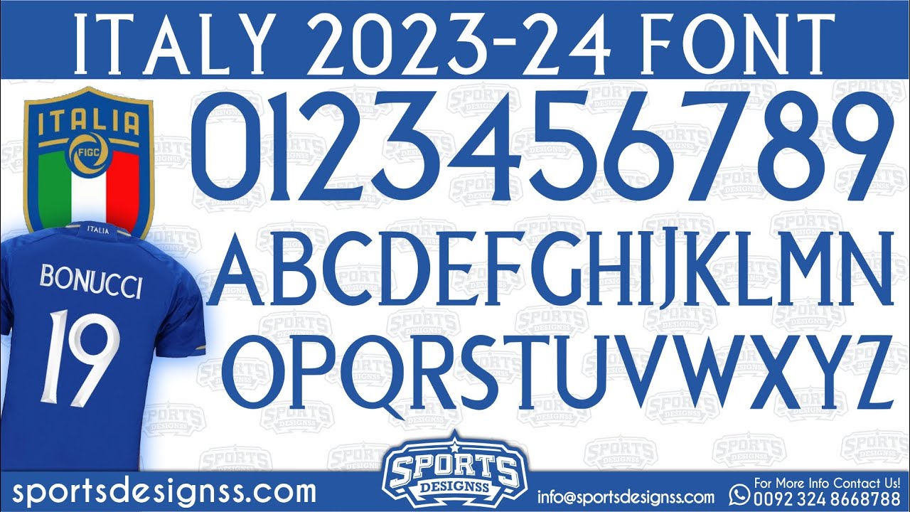 Italia Soccer Jersey Font Whats With This Font? : R/ArsenalFC