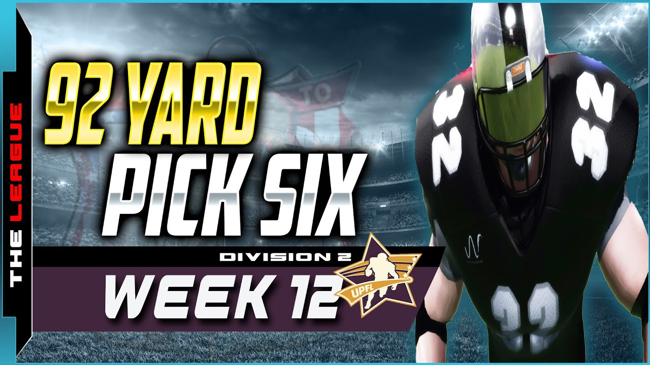 ROAD TO BACKBREAKER FOOTBALL HIGHLIGHTS 》"CRAZY" INTERCEPTION RETURN FOR TOUCHDOWN (D-2) WEEK 12 ...